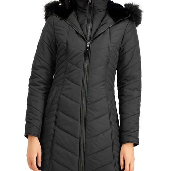 Maralyn & Me | Jackets & Coats | Nwt Maralyn Me Juniors Fauxfurtrim Bib ...